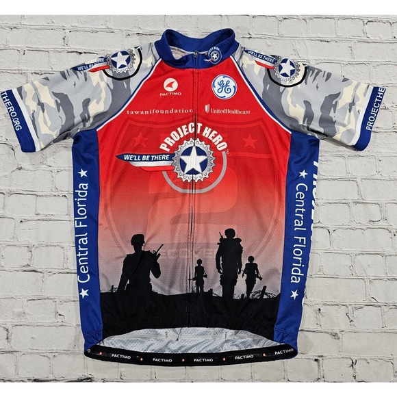 Pactimo | Shirts | Pactimo Project Hero Short Sleeve Full Zip Cycling ...